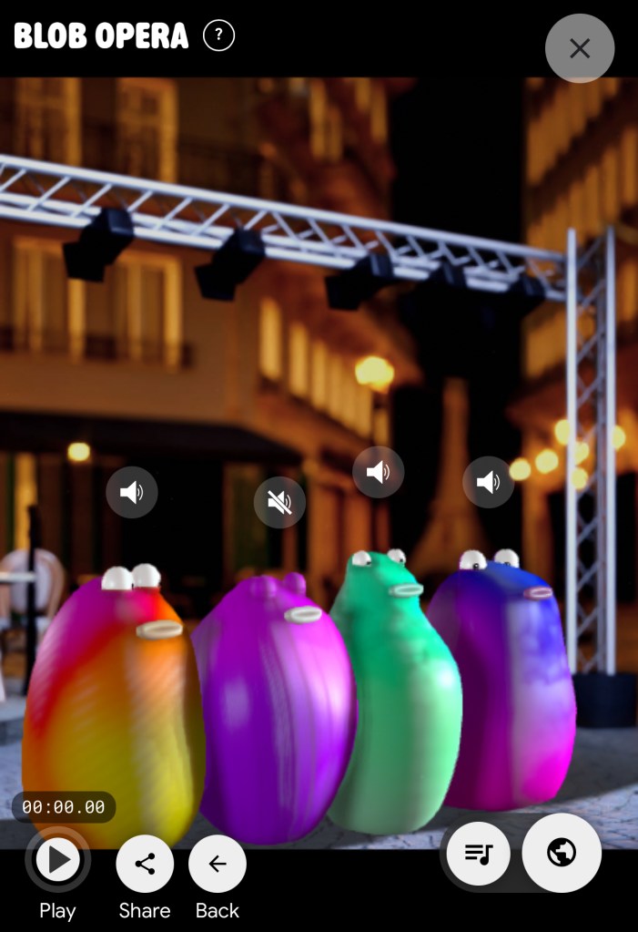 Blob Opera – Google Arts & Culture – 🚀 STELLAR WEB DISCOVERIES