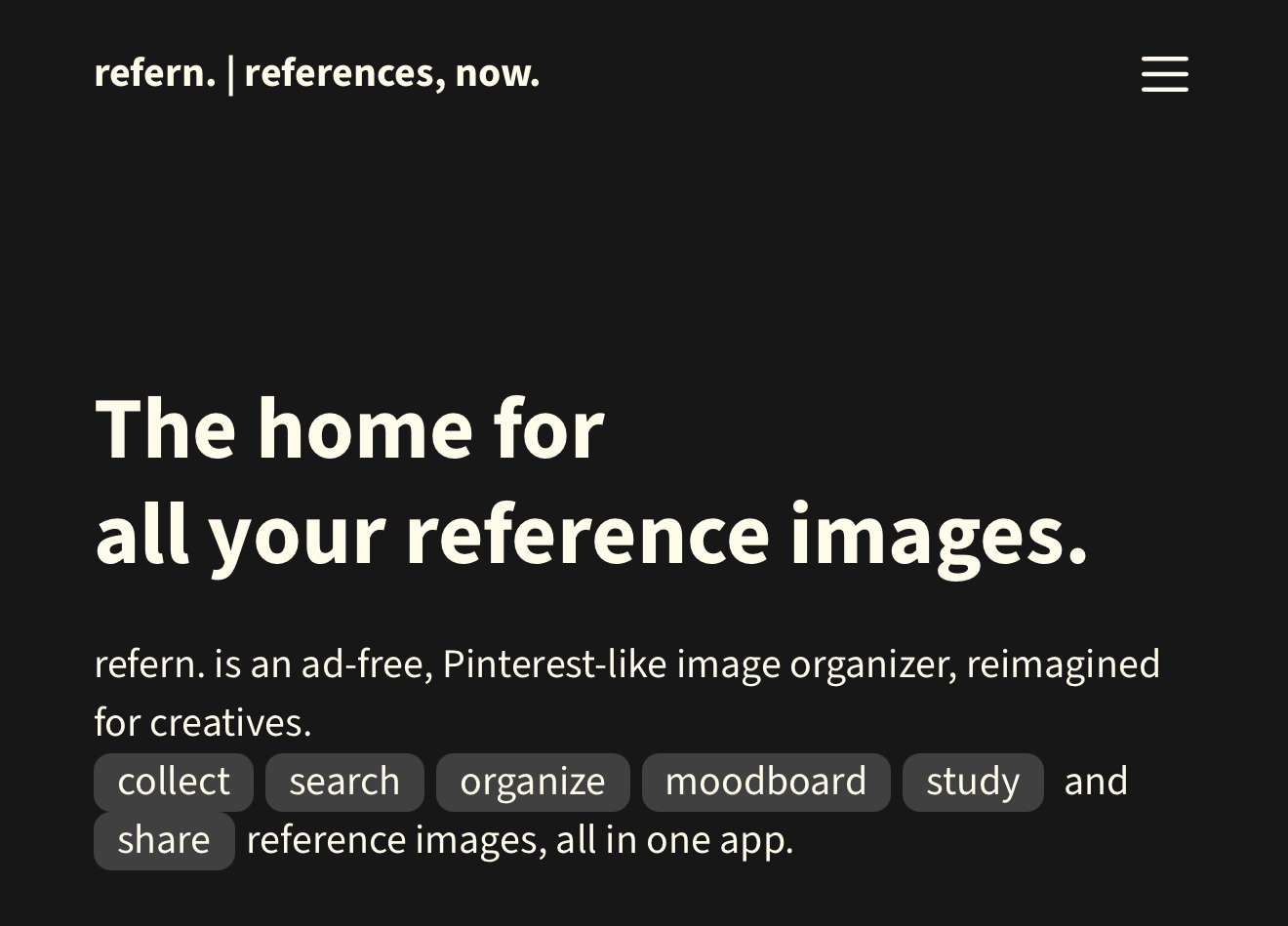 refern.app | The all-in-one curated image reference platform – 🚀 ...